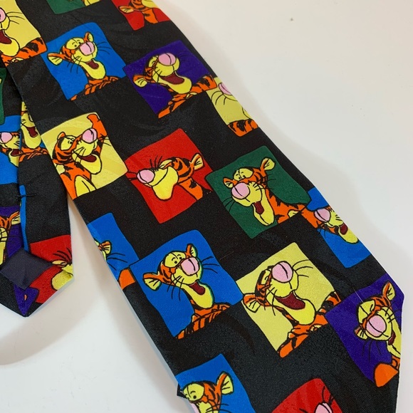 Disney | Accessories | Vintage Disney Winnie The Pooh Tigger Neck Tie ...